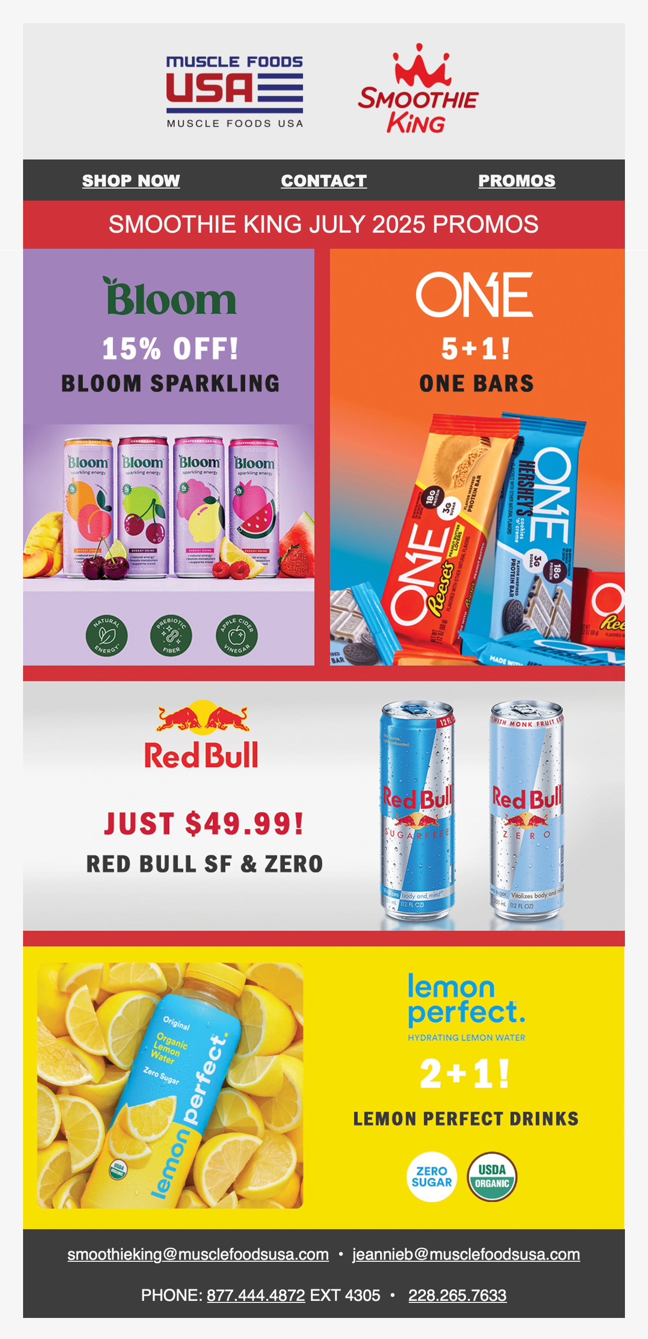 Categories Brands Contact Us Products MONTHLY PROMOS My Account ...